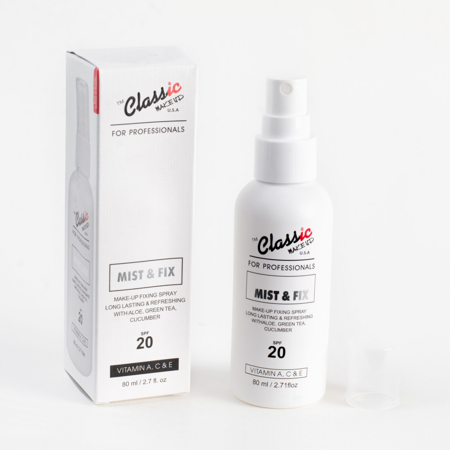 MIST and FIX MAKEUP SPRAY - Classic MakeUp USA by Emmy